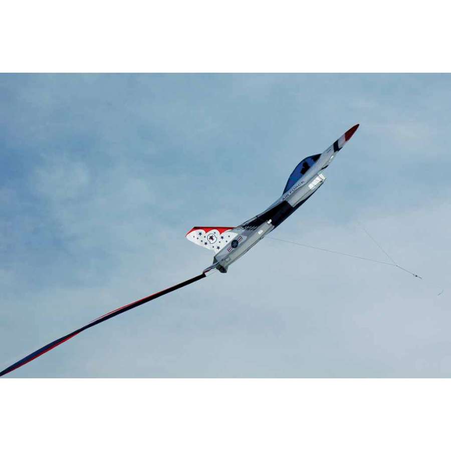 3D Jet Kite - F16 Thunderbird – Route 66 Kites